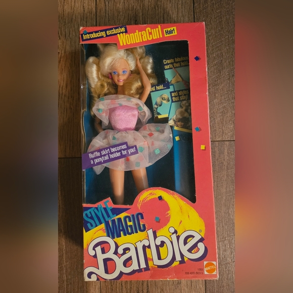 Mattel | Toys | 988 Vintage Wondracurl Hair Style Magic Barbie | Poshmark